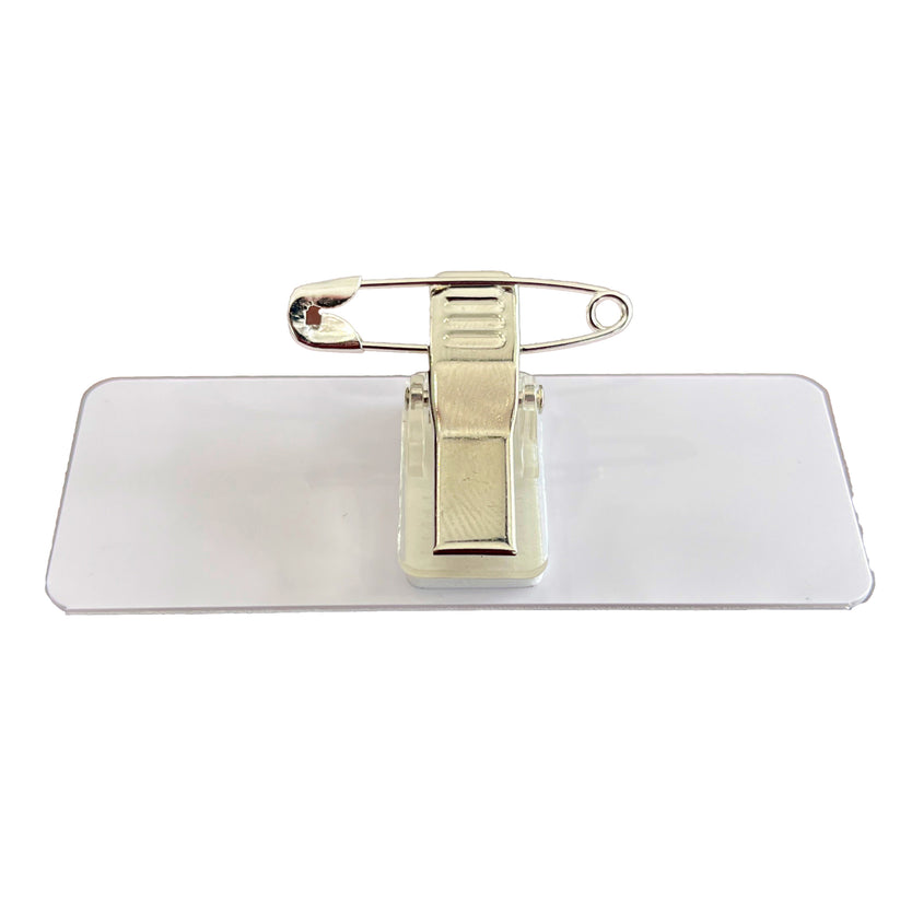 3D Emblem Probus Name Badge Dual Clip Back – Probus Regalia