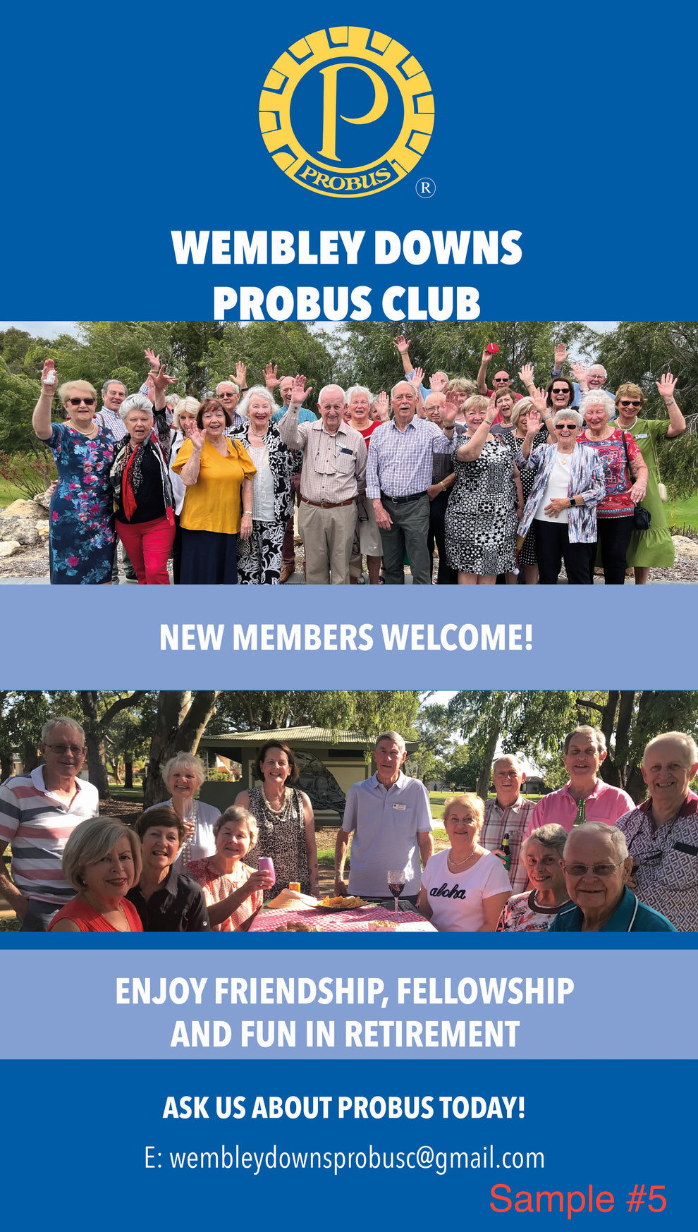 Probus Standard Pull Up Banner – Probus Regalia